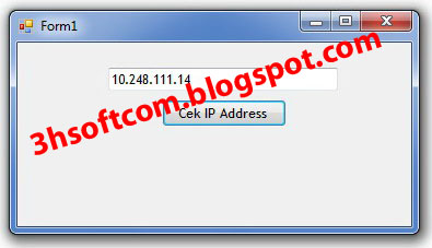 Cara Melihat IP Address Dengan VB.NET - Tips dan trick medapatkan Dollar dari internet