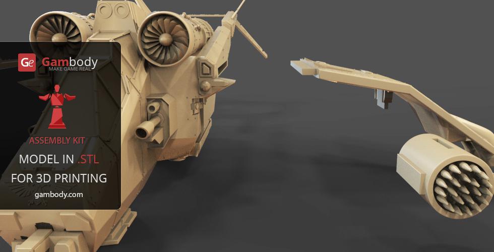 Warhammer - 3D Print Valkyrie Vendetta 3D Print Model | Assembly figure ...