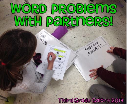 Third Grade Galore: Let's Talk About Math! - Using Partners to Help ...