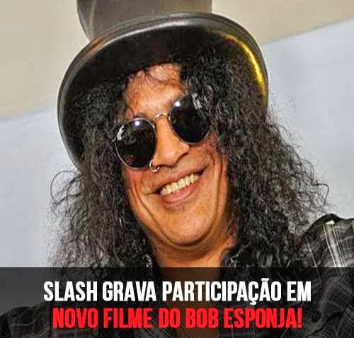 Slash grava participação em novo filme do Bob Esponja ~ Pesquisa ROCK