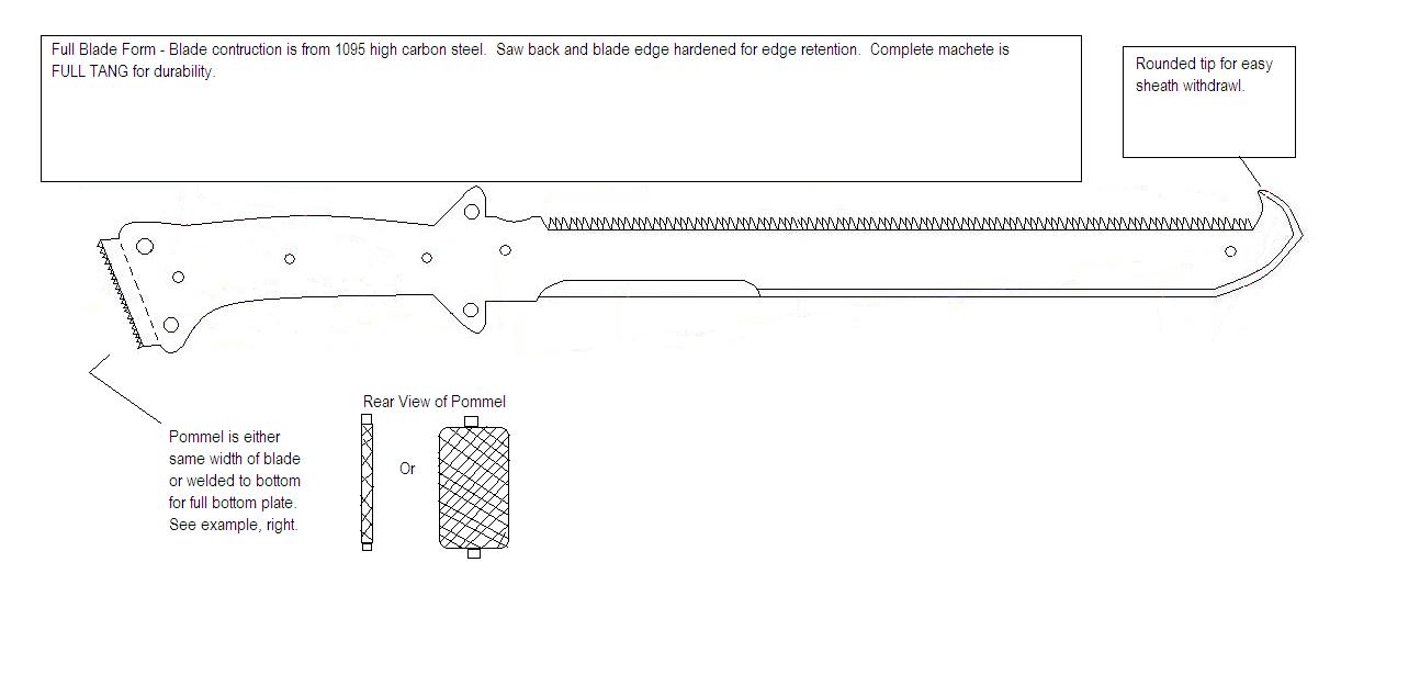 Survival Machete Prototype Design : PIC HEAVY | BladeForums.com