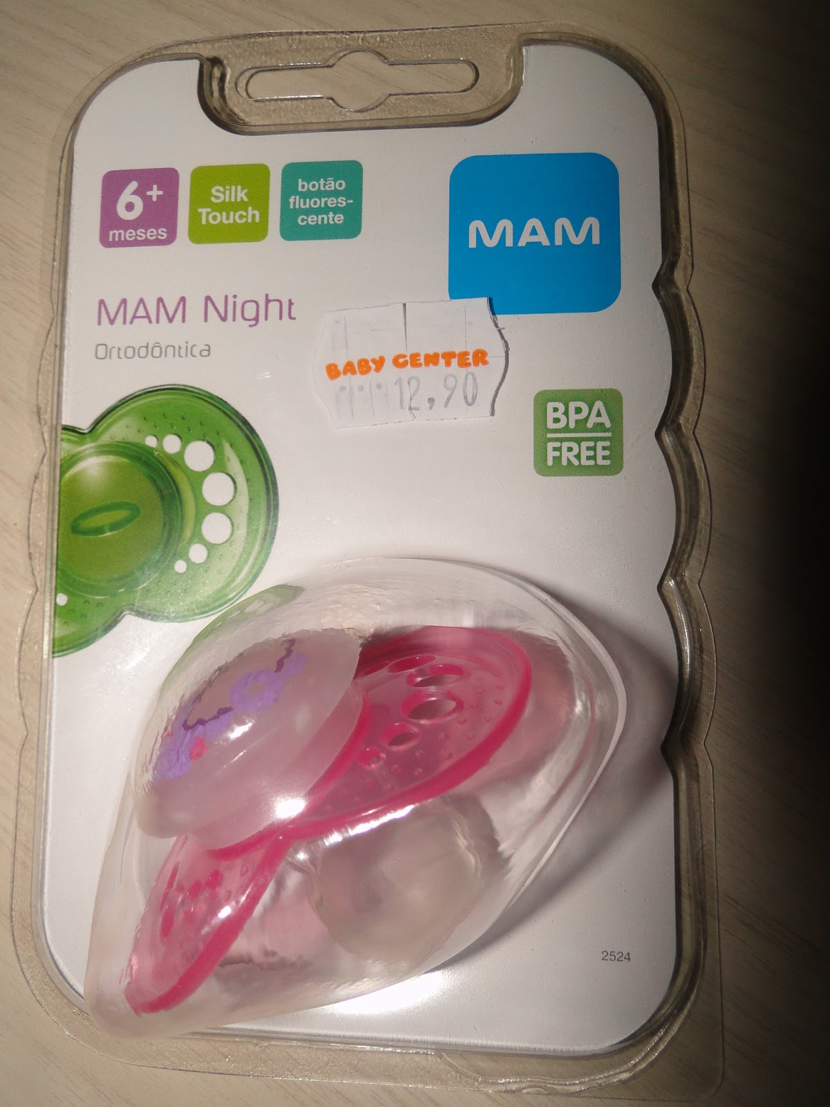 Chupeta MAM Night Silk Touch | Selo Mamãe de Qualidade