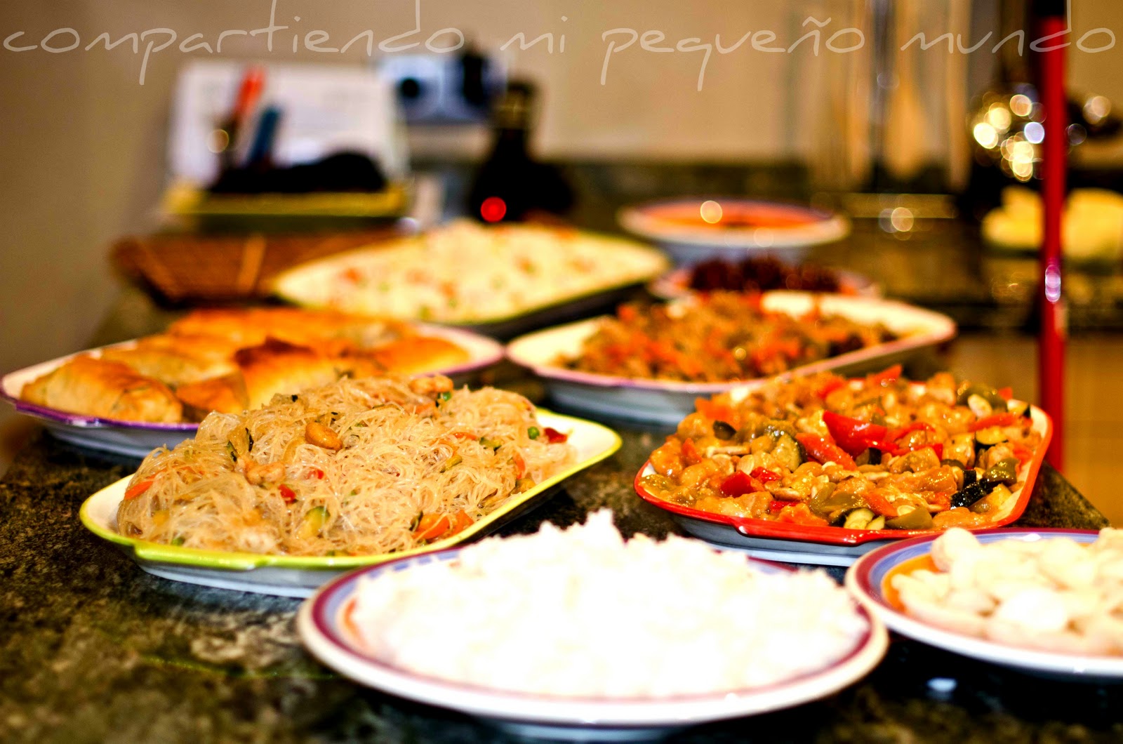 COMPARTIENDO MI PEQUEÑO MUNDO: CENA TEMATICA CHINA