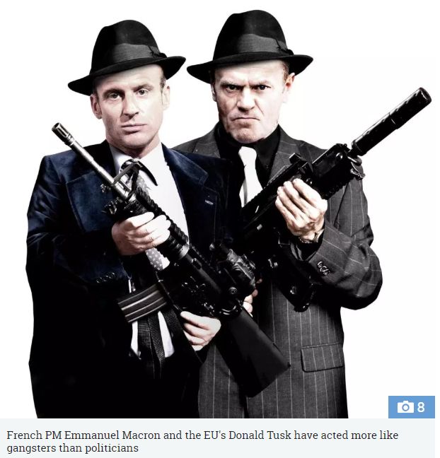 Haizara X: "... more like gangsters than politicians"