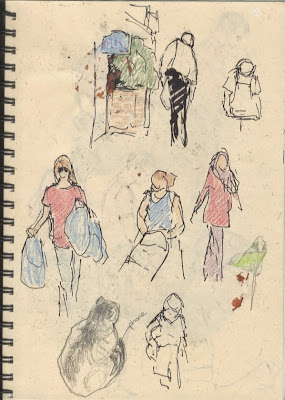 suburban sketches: Project 5 - The moving figure Exercises 1 and 2