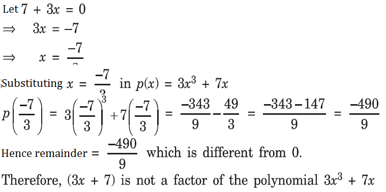 CBSE Guide for Class 9 Mathematics | Polynomials - Exercise 2.3 | 9th ...