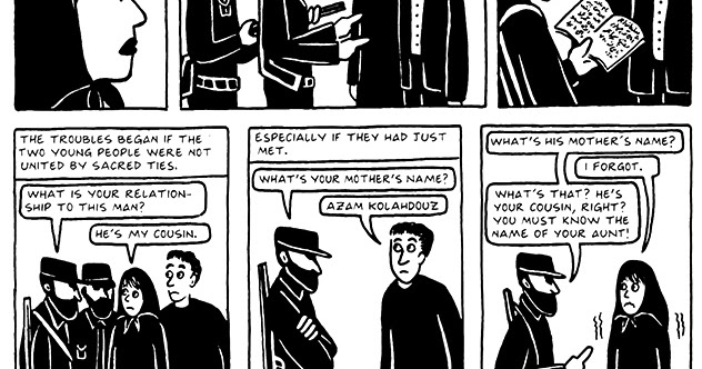 Read Persepolis 2, Section 14: The Makeup, Page 134