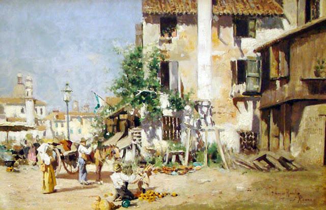 Paisajistas españoles del Siglo XIX y XX: Joaquín Luque Roselló