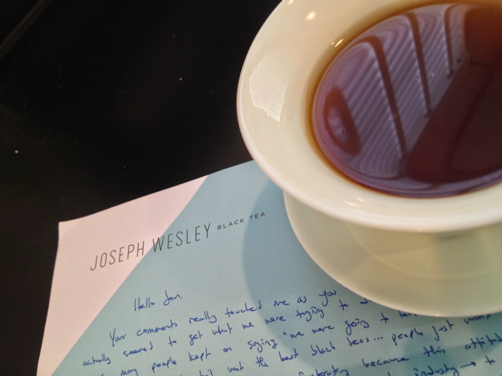 A Joseph Wesley Tea Showcase Moment