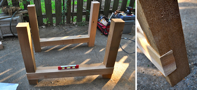 dare to dream...: DIY farmhouse table - part one