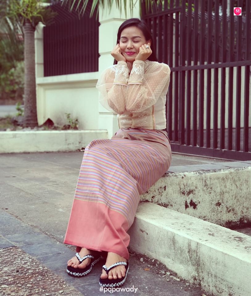 Ma Aye Thaung - Myanmar Female Celebrity Star of 2017 Photos Collection