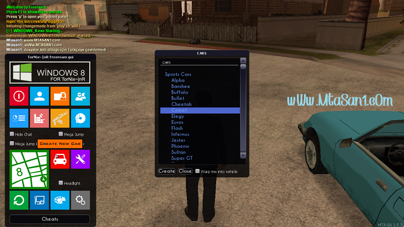 Mta roleplay script sample - hostper