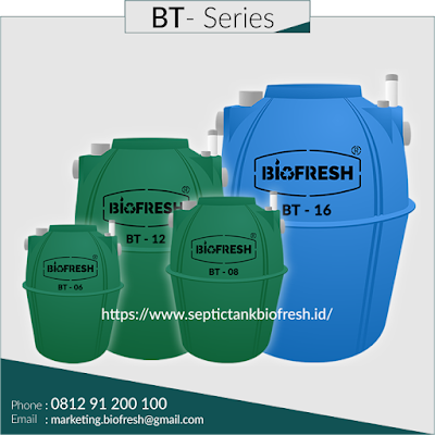 SEPTIC TANK BIOFIL BT - SERIES - Water Tank Biofil