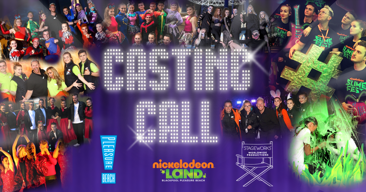 NickALive!: Blackpool Pleasure Beach Issues Open Casting Calls For On ...