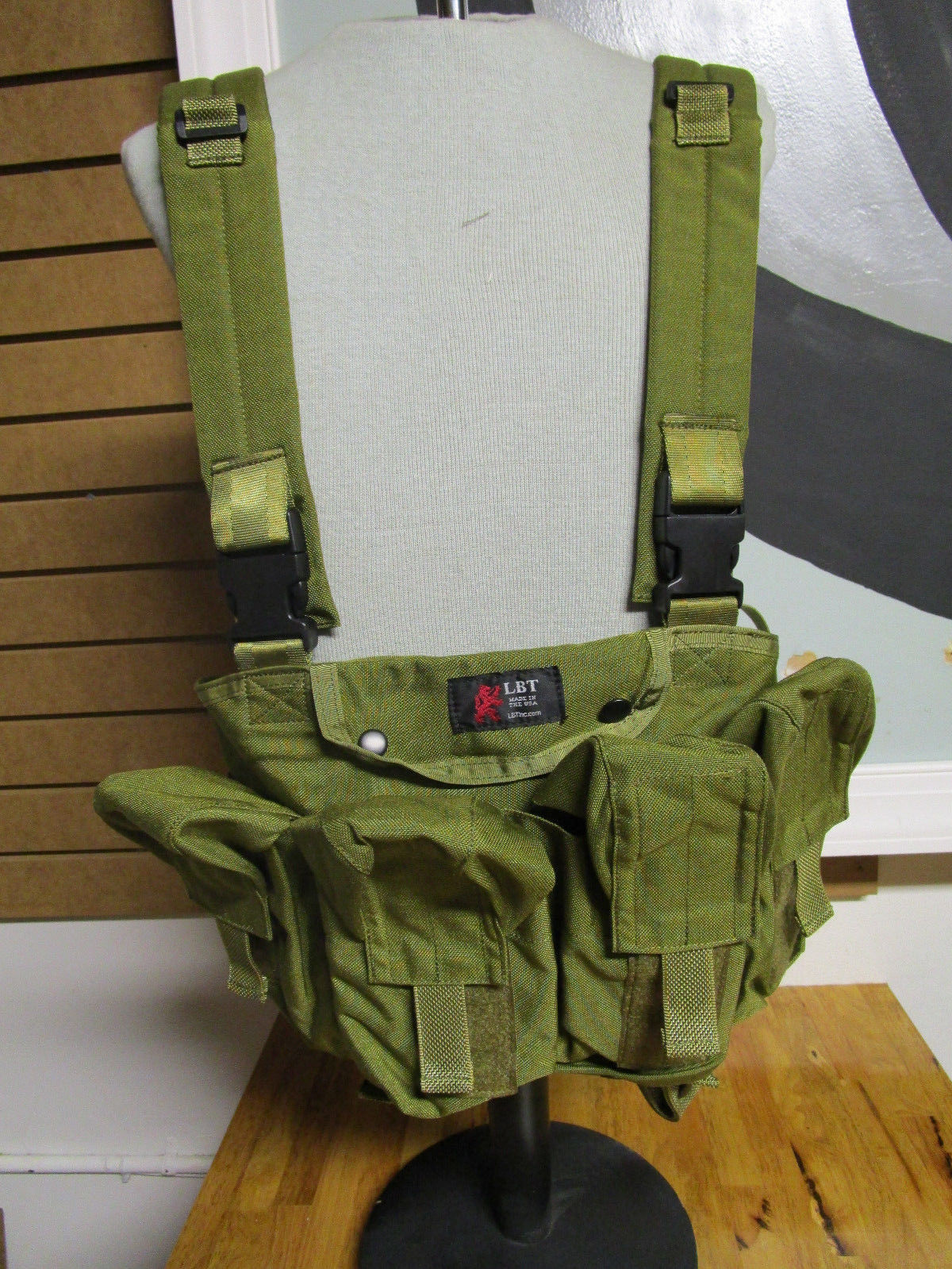 Webbingbabel: London Bridge Trading LBT-0290 Coyote Tan Chest Rig