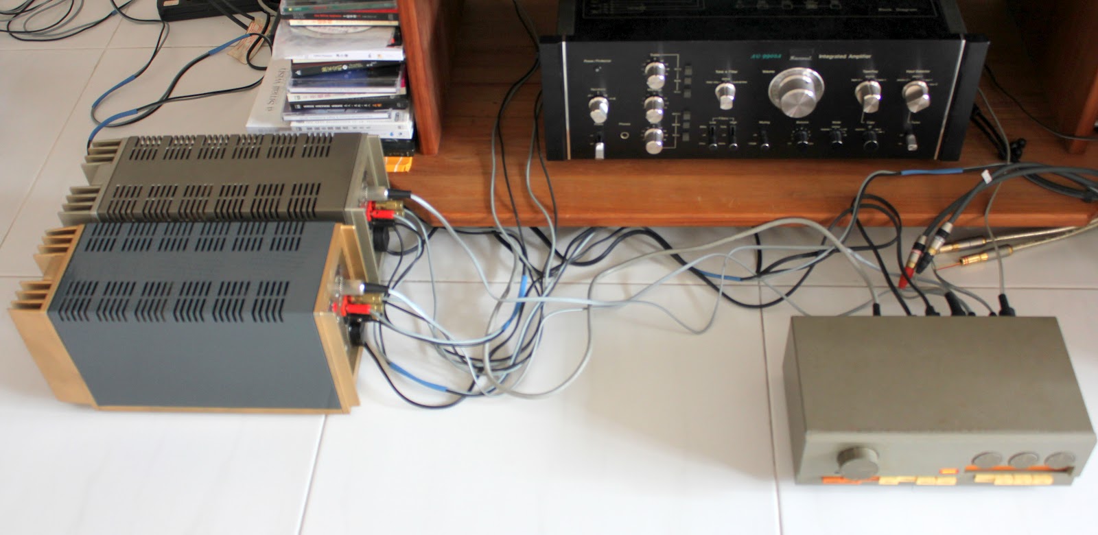 MyOldVintageHifi: Bi-amping with the Quad 303(s)
