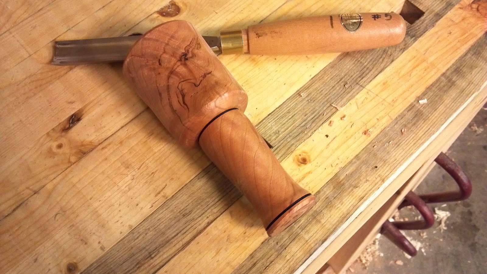 Alaska Wood: Cherry Carving Mallet
