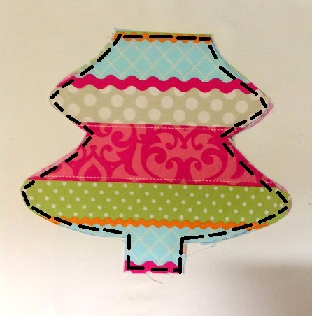 Christmas Tree Cutlery Pocket, Sewing Tutorial - Sew Crafty Me