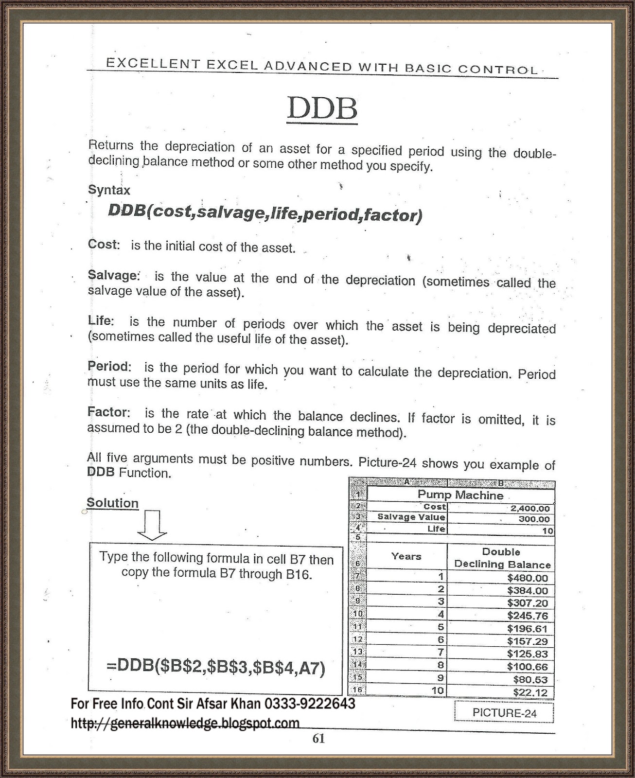 ADVANCE EXCEL FORMULAS: ADVANCE EXCEL SHEET WITH EXAMPLE