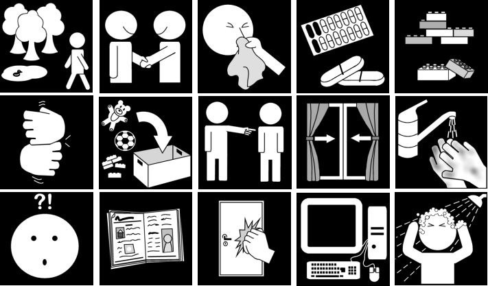 Autisme bij kinderen: Pictogrammen