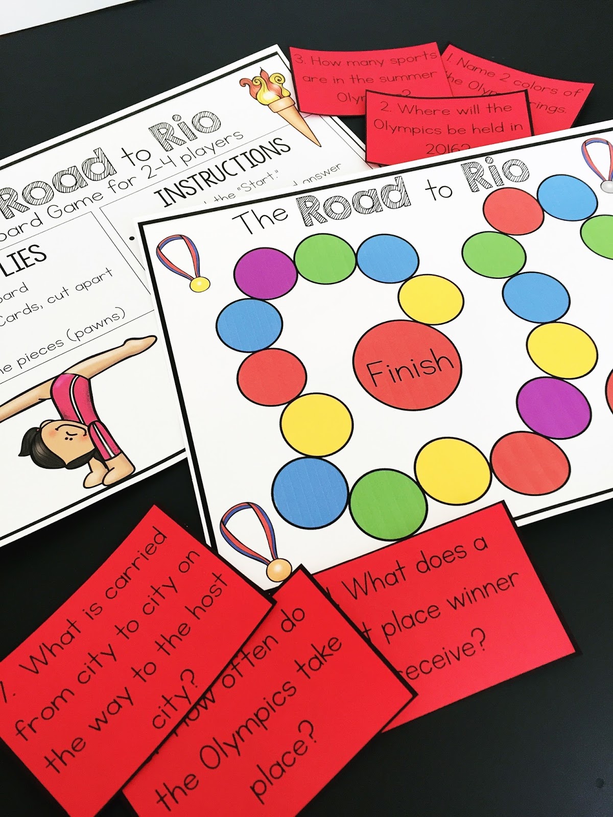 Teaching About the Summer Olympics Through Reading - Teaching in Stripes