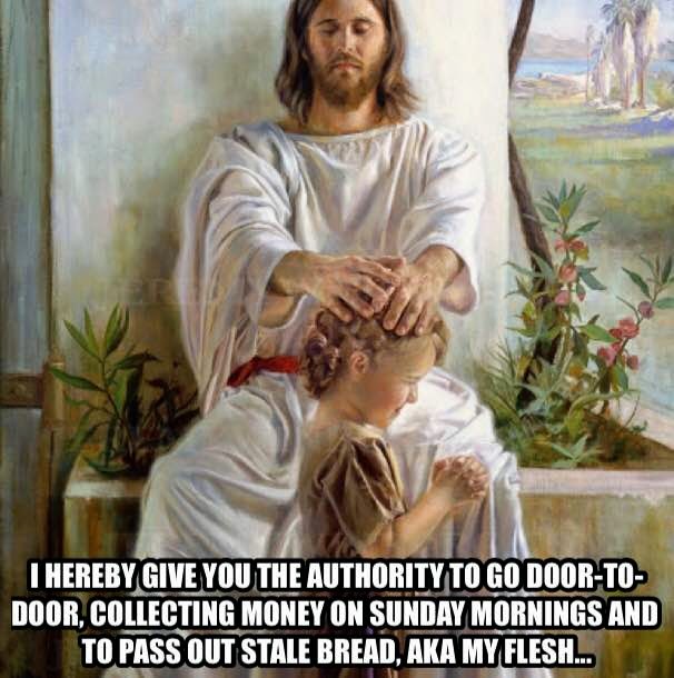 Funny Mormon Memes: Jebus loves kids!