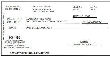 PHILIPPINE TAX TALK THIS DAY AND BEYOND: Modes of Payment of Internal ...