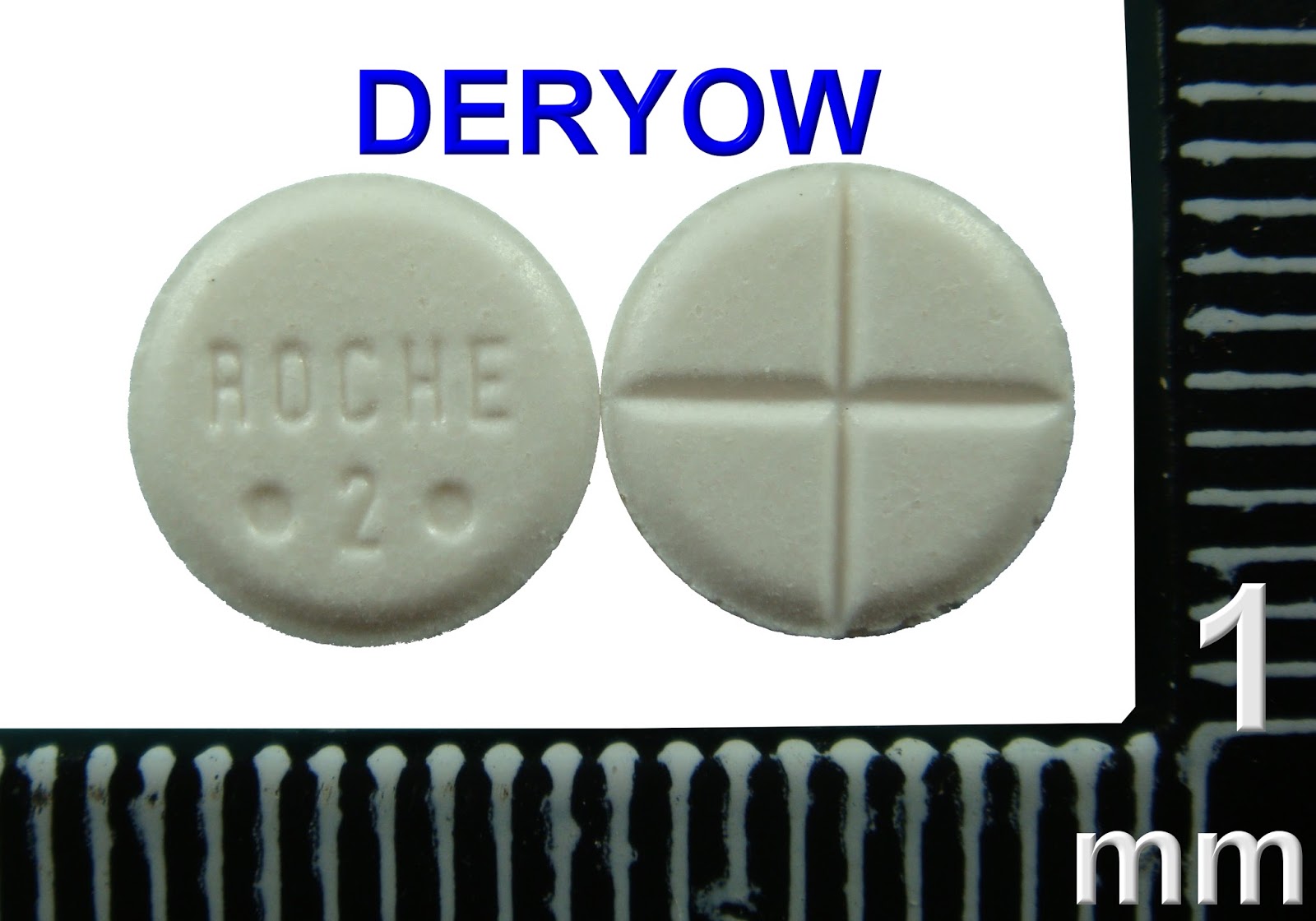 德佑藥局藥袋資訊暨藥品外觀分享: BC03078100 RIVOTRIL【2mg】 TAB.〝羅氏〞 CLONAZEPAM 利福全錠 (管4 ...