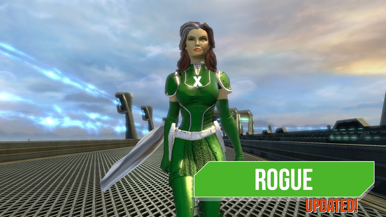 Marvel Rogue Hairstyle