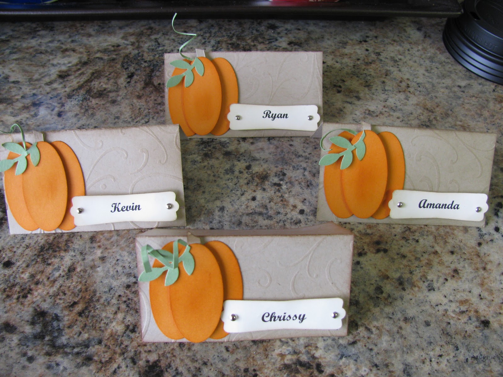 Love 2 Inspire: FALL name labels for table