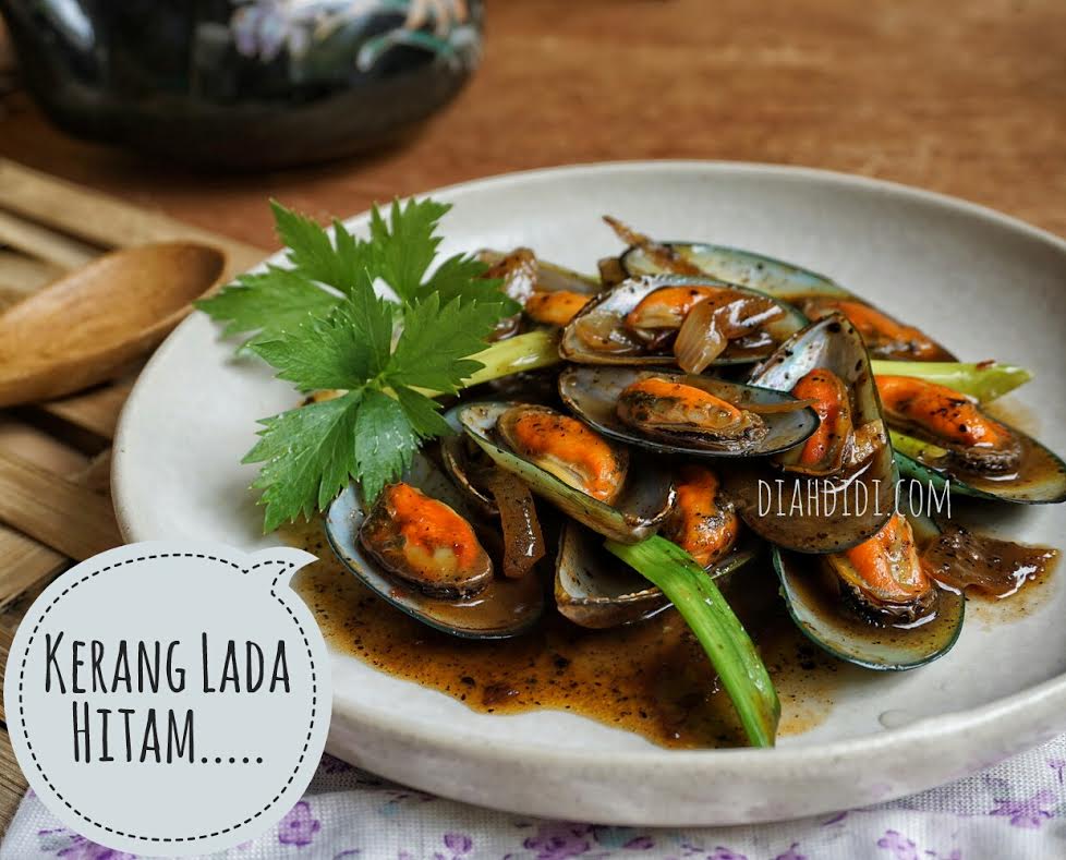 Diah Didi's Kitchen: Kerang Hijau Lada Hitam