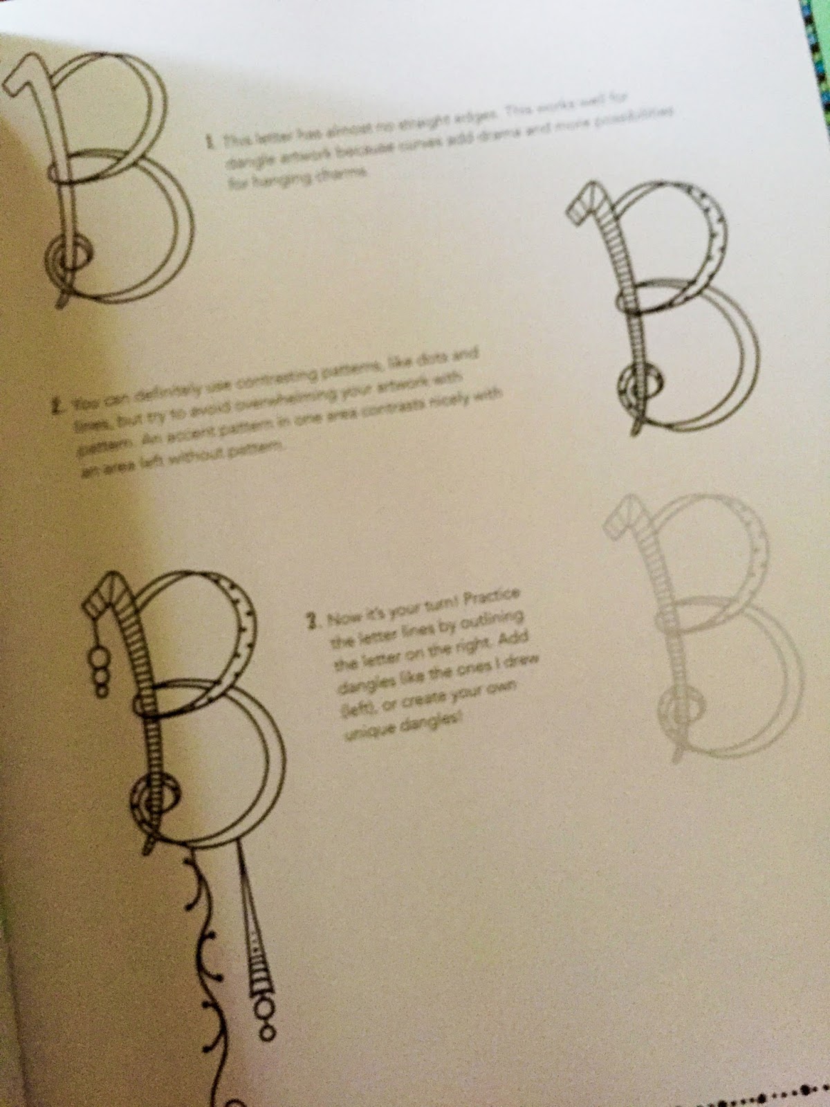 Maria's Space: How to Create Fancy Smanchy Letters