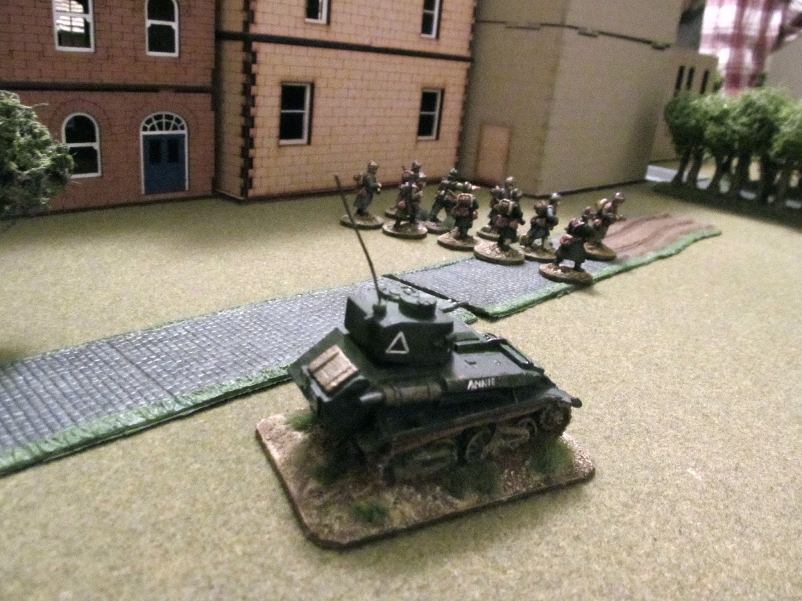 Blenheim to Berlin: 28MM VBCW: THE ACTION AT ALNWICK