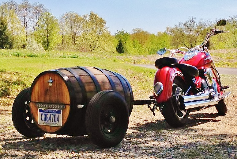 Building a Custom Motorcycle Trailer | Biker News Online