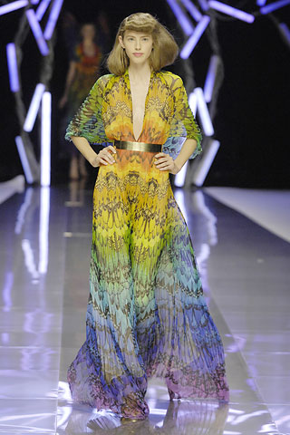 Kiwi's Angels: The Parrot Dress by Alexander McQueen