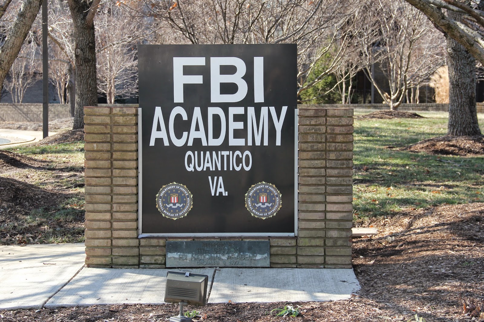 FBI National Academy, session 259 - my yellow brick road: week 1