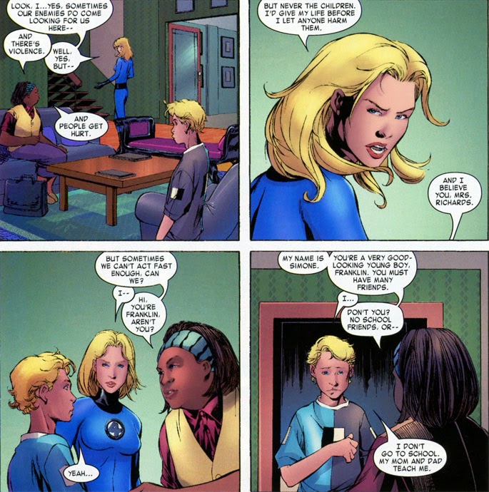 The Peerless Power of Comics!: Intervention for the Richards Children