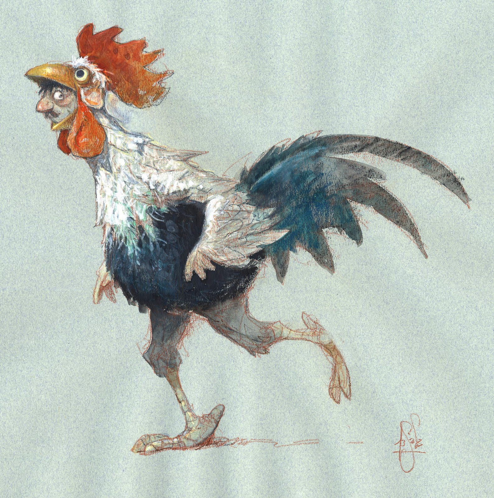A Sketchy Past, The Art of Peter de Sève: Chicken Run