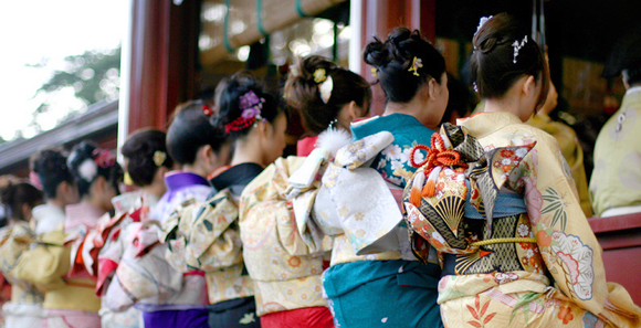 Seijin Shiki sau ceremonia de majorat la japonezi ~ Japan Joy