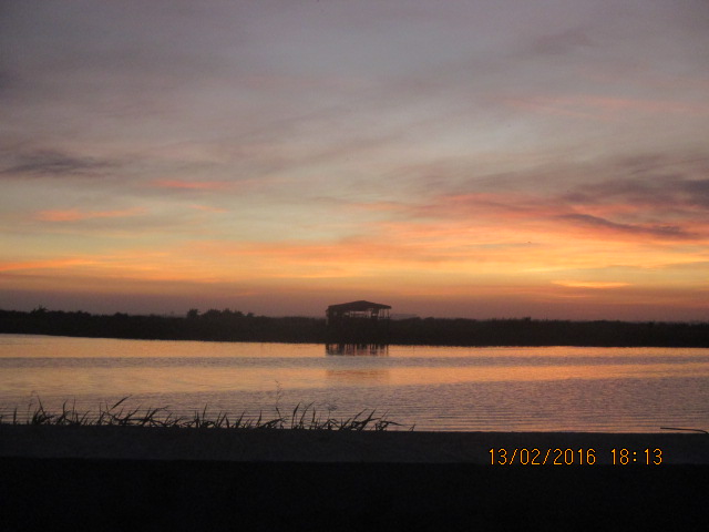 ANGONO (Higante) Chronicles : Amazing Sunset at Wawa Lakeside Park today