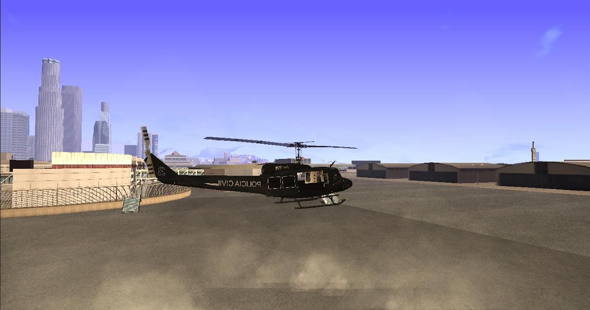 Equipe GTA RJ 2.0: Bell Huey UH-1 da CORE