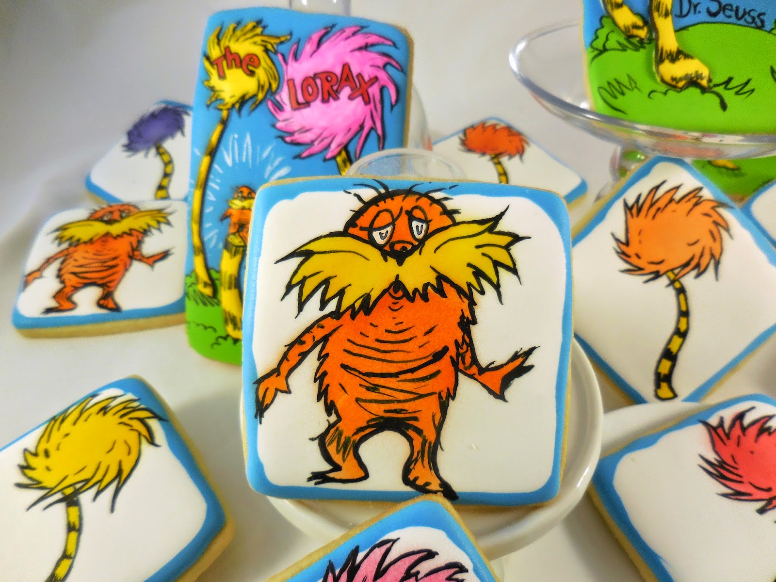 Something Sweet: Lorax Baby Shower Cookies
