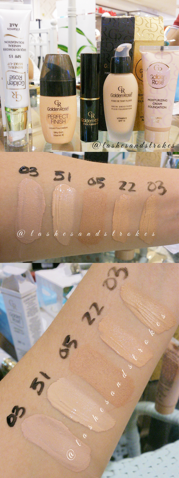 lashes and strokes: Annoucement : Golden Rose has reached our shores ...