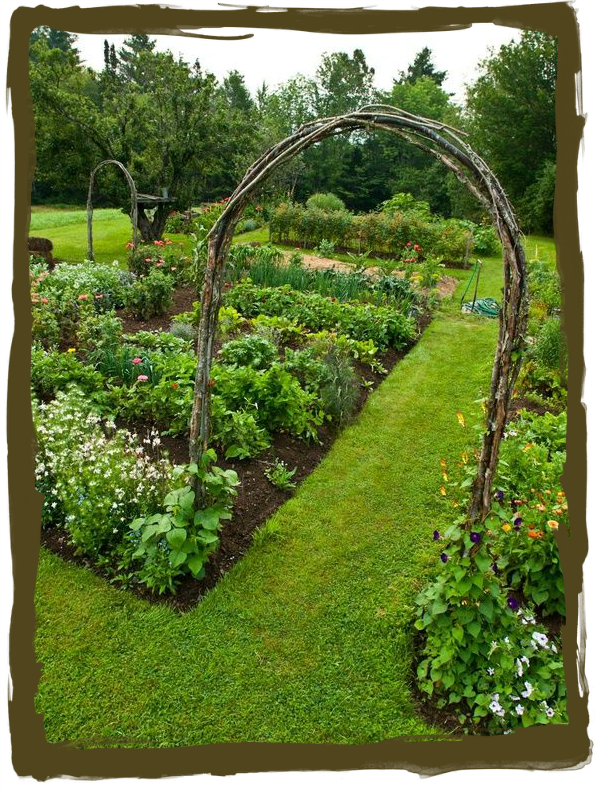 Have Some Decorum: Potager...That's Fancy for Veggie Garden
