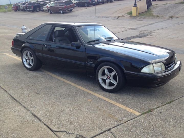 Whiteboy's Mustangs: 1993 mustang lx 5.0 5spd black