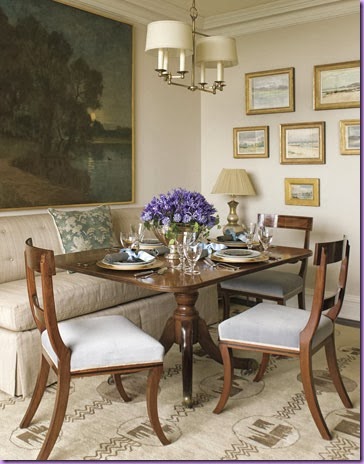 Carrie's Design Musings: A Beautiful Banquette