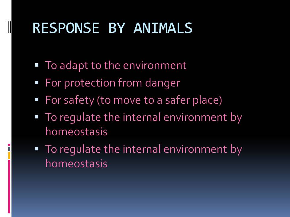 Biology: COORDINATION AND RESPONSE