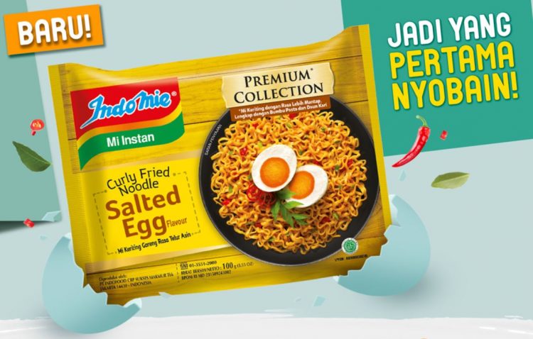 Indomie Salted Egg : Indomie Rasa Telor Asin