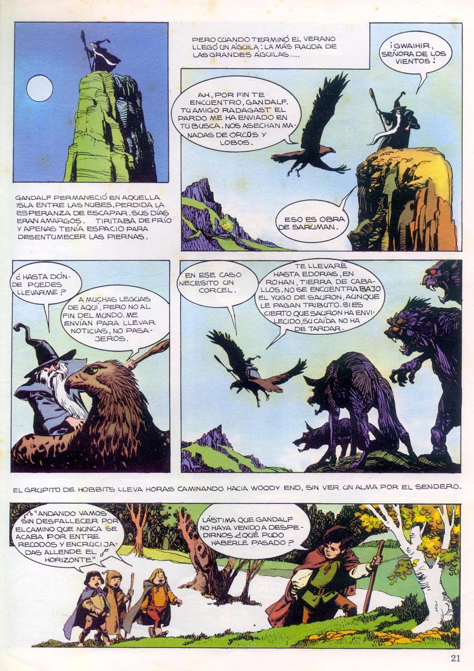 Los comics de Machete: El señor de los anillos (1)