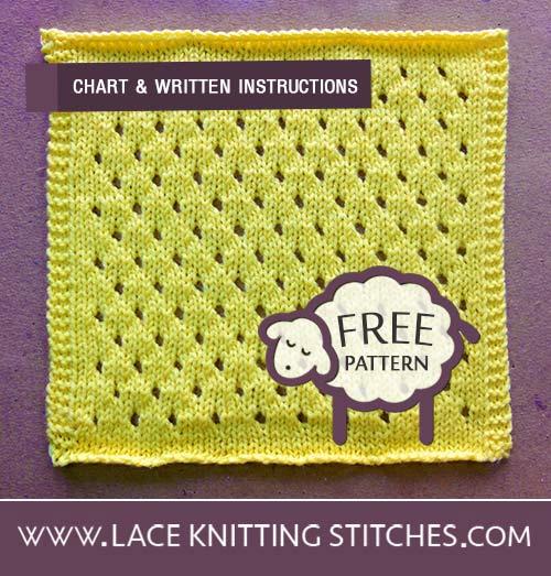 Lace Knitting 13 - Lace Knitting Stitches